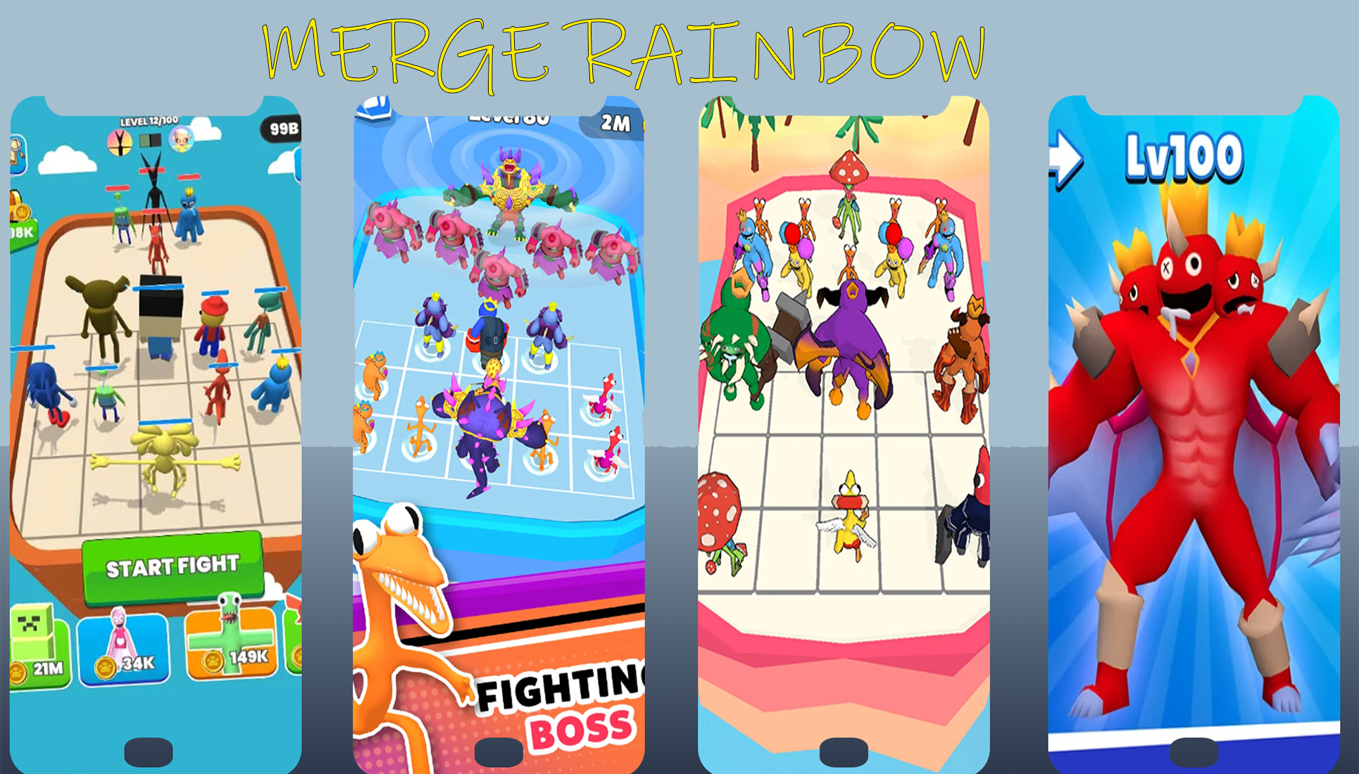 Merge Rainbow Friends Master android iOS apk download for free-TapTap