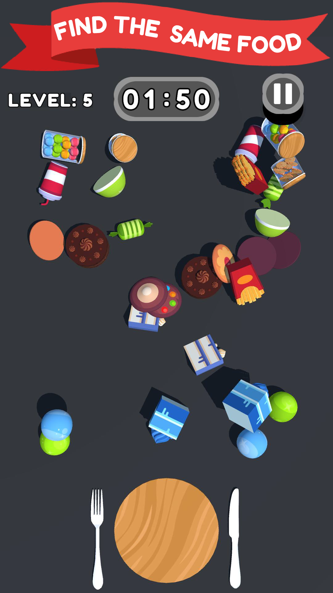 Food Match 3D android iOS apk download for free-TapTap