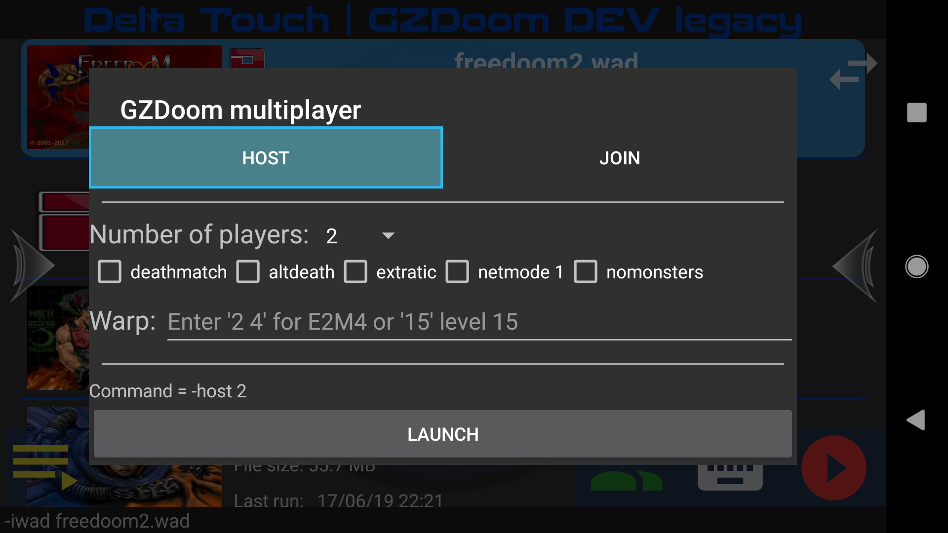 Delta Touch [8 x Doom engines] android iOS-TapTap