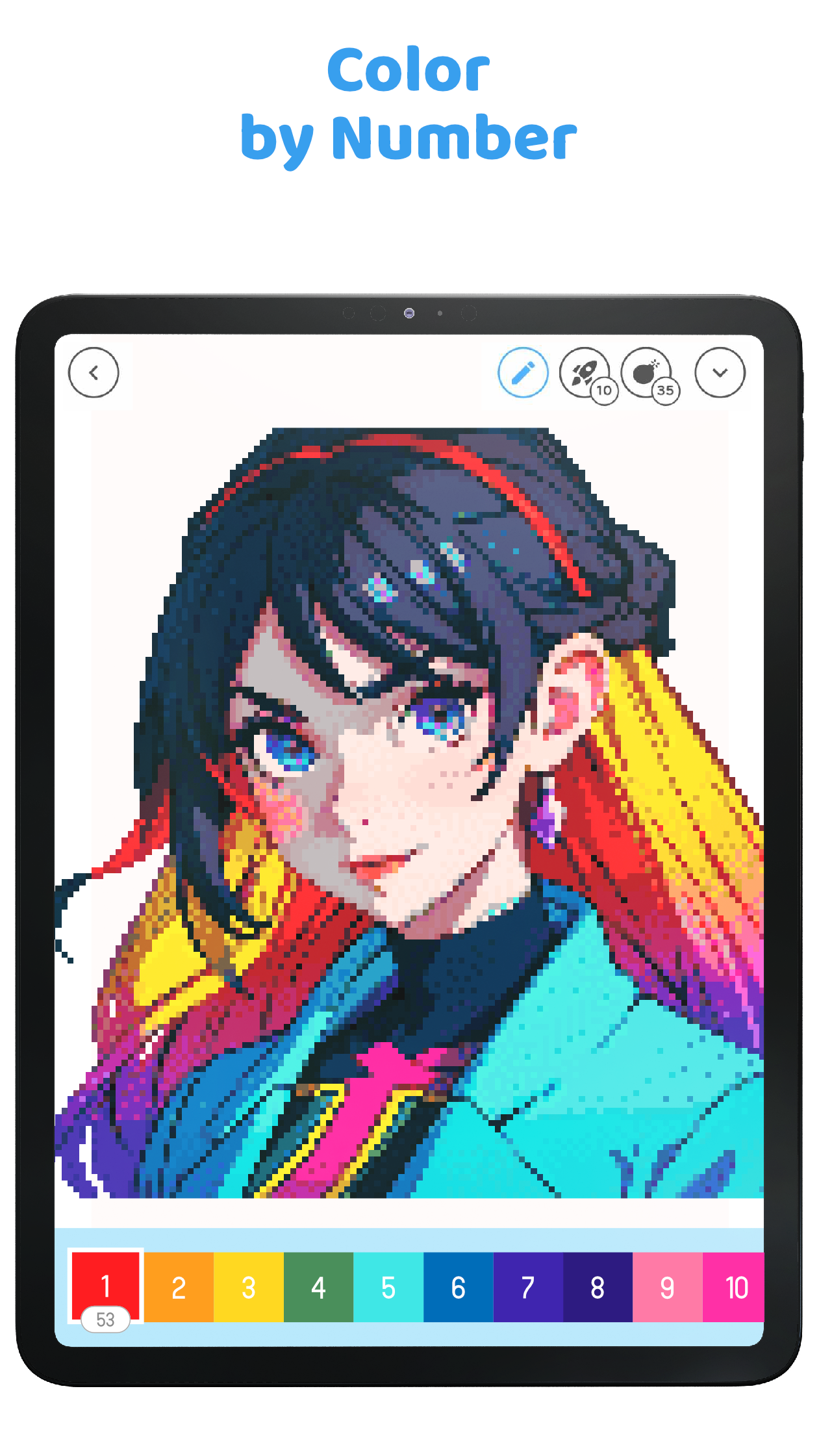 Pixel Splash coloring book android iOS apk download for free-TapTap