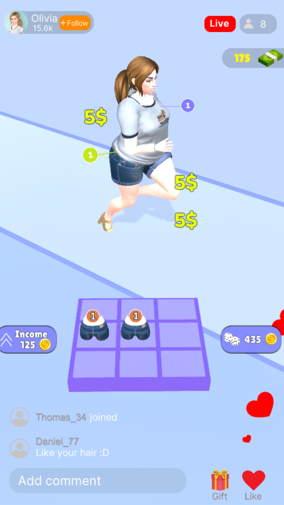 Idle Live Girl 3D android iOS apk download for free-TapTap