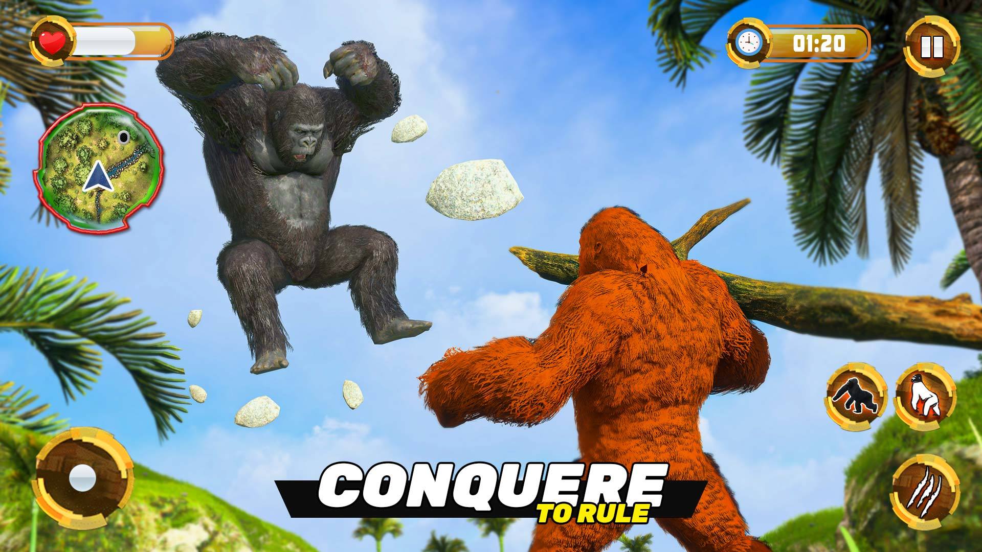 Download Gorilla Game Wild Animal Games 1.0.4 for Android/iOS APK - TapTap