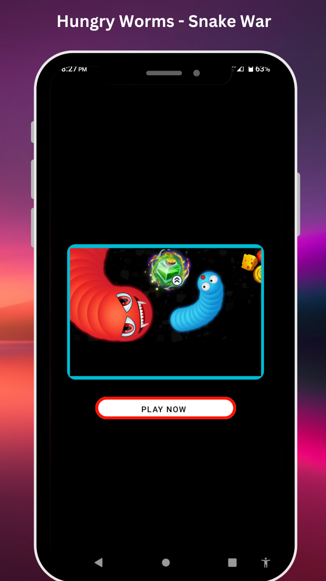 Hungry Worms - Snake War android iOS-TapTap