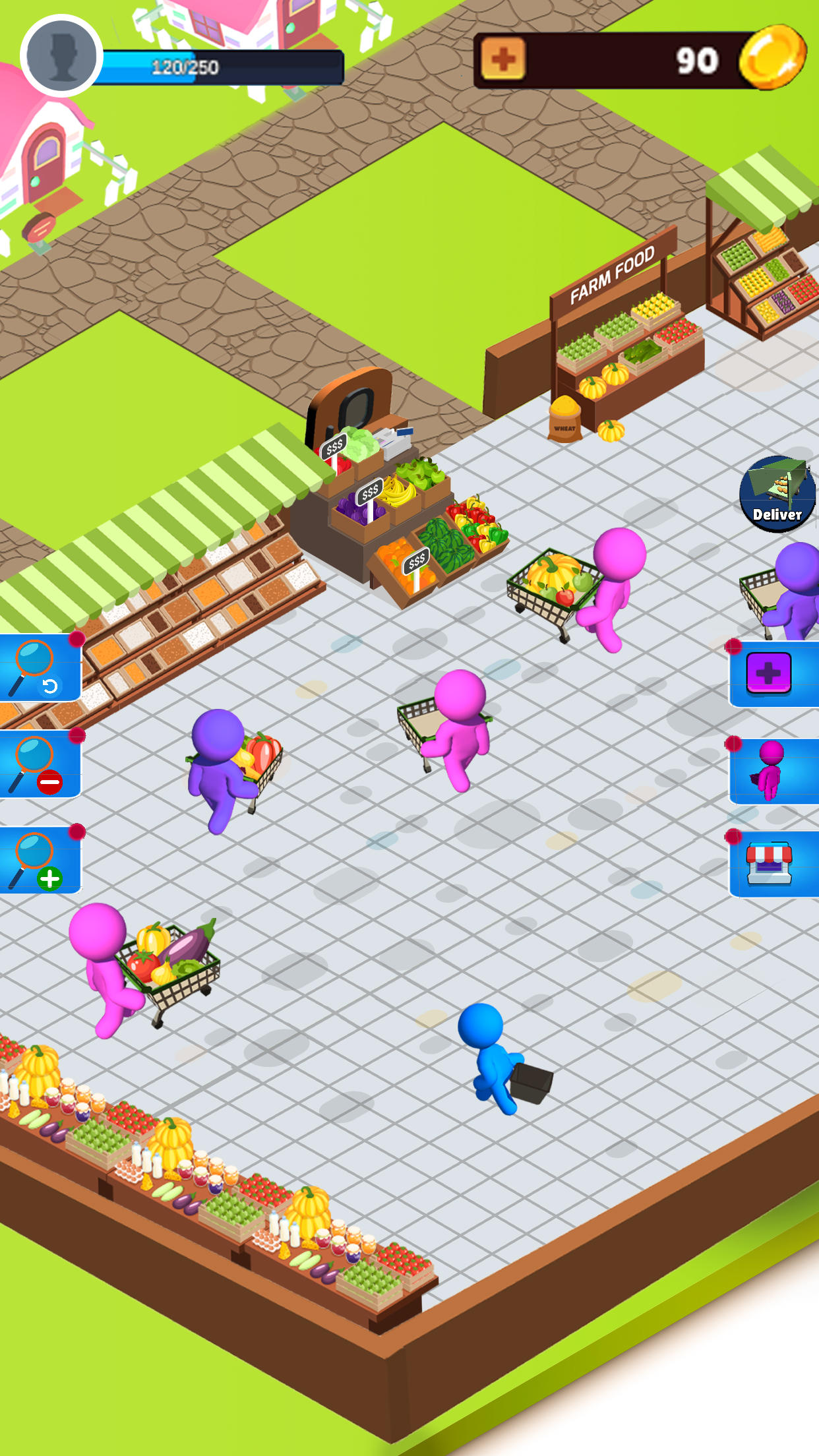 Mini Mart : Supermarket Tycoon android iOS-TapTap