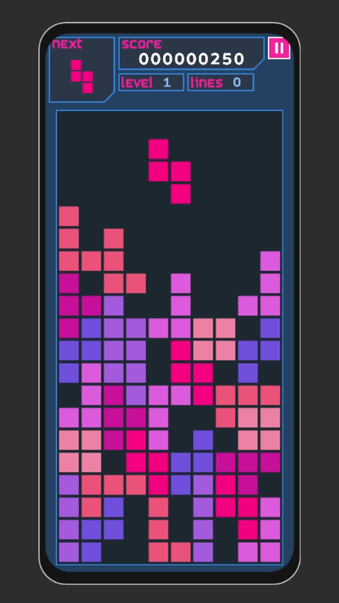 Neon Tetris android iOS-TapTap