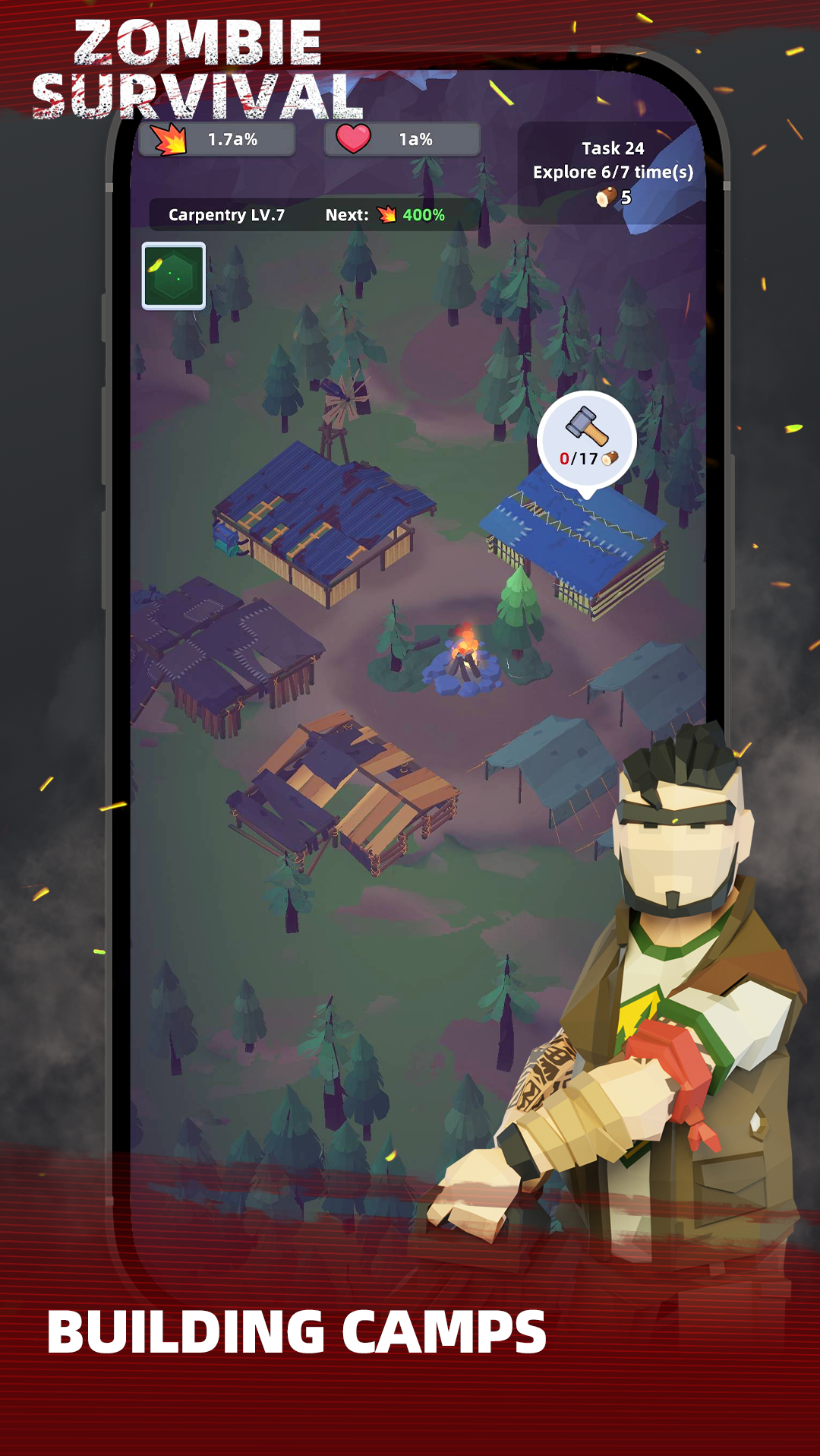 Zombie Survival: Idle RPG android iOS-TapTap