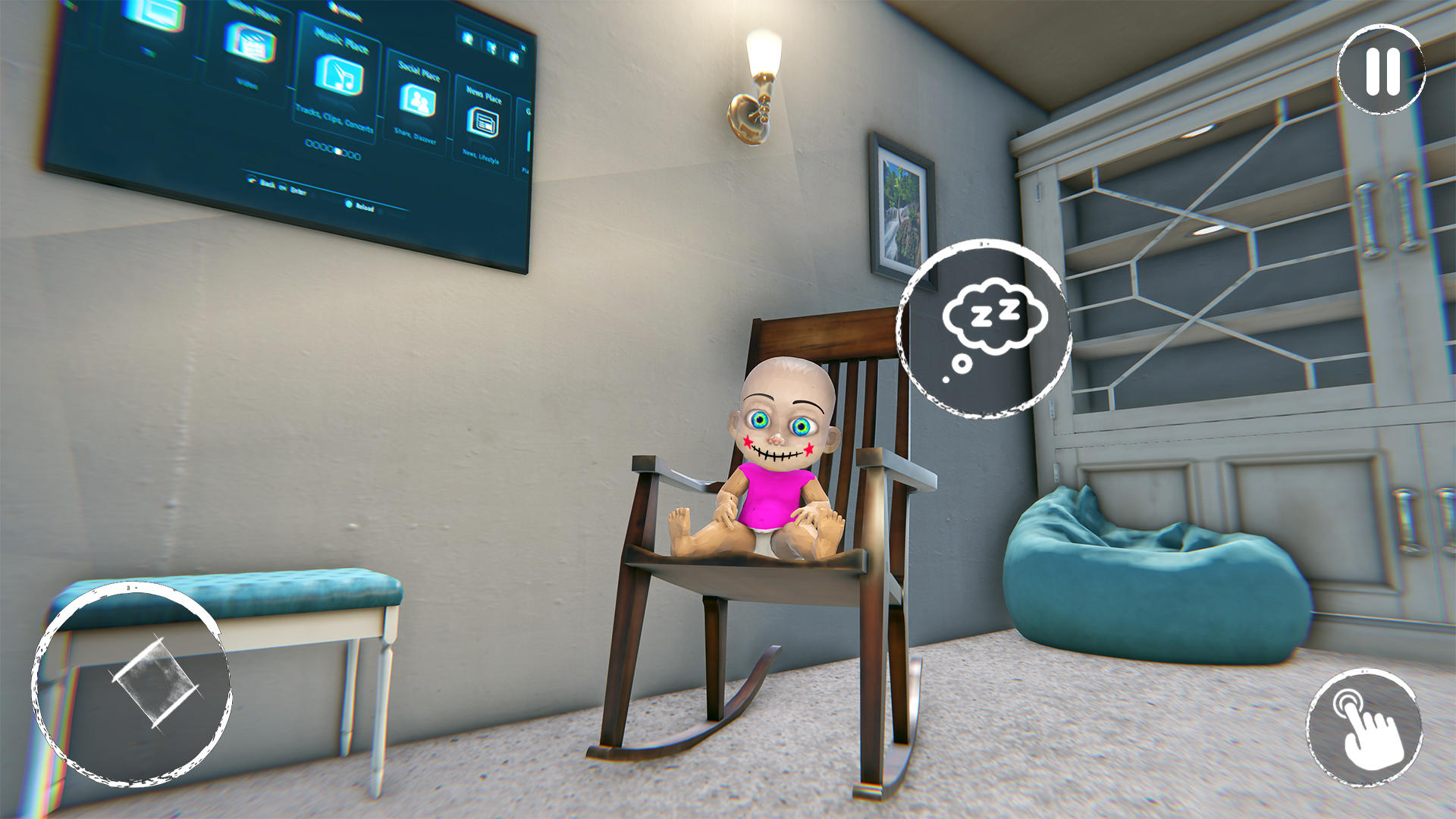 Scary Baby Pink Horror Games android iOS-TapTap