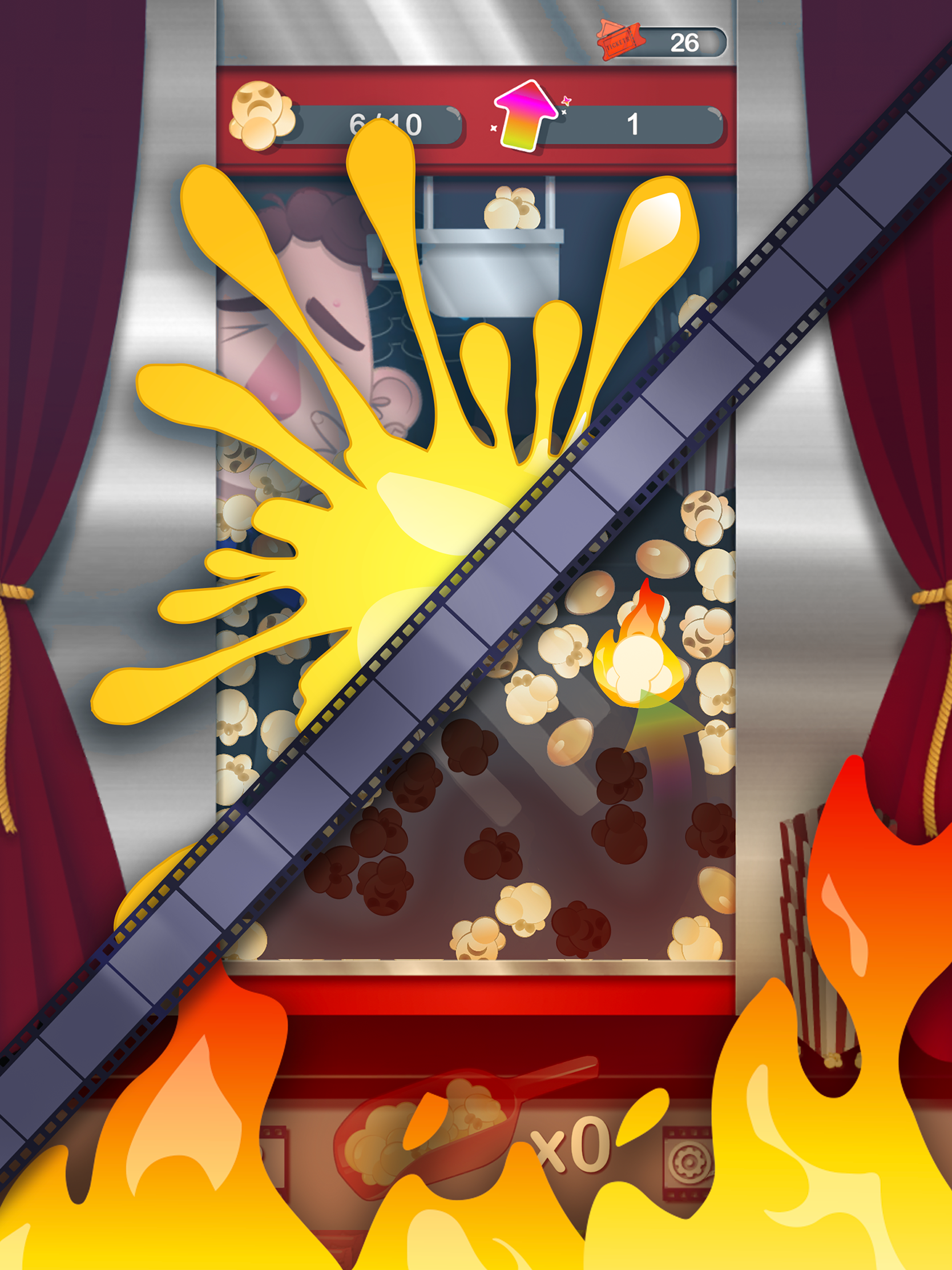 Popcorn Invasion: Tapping Game android iOS apk download for free-TapTap