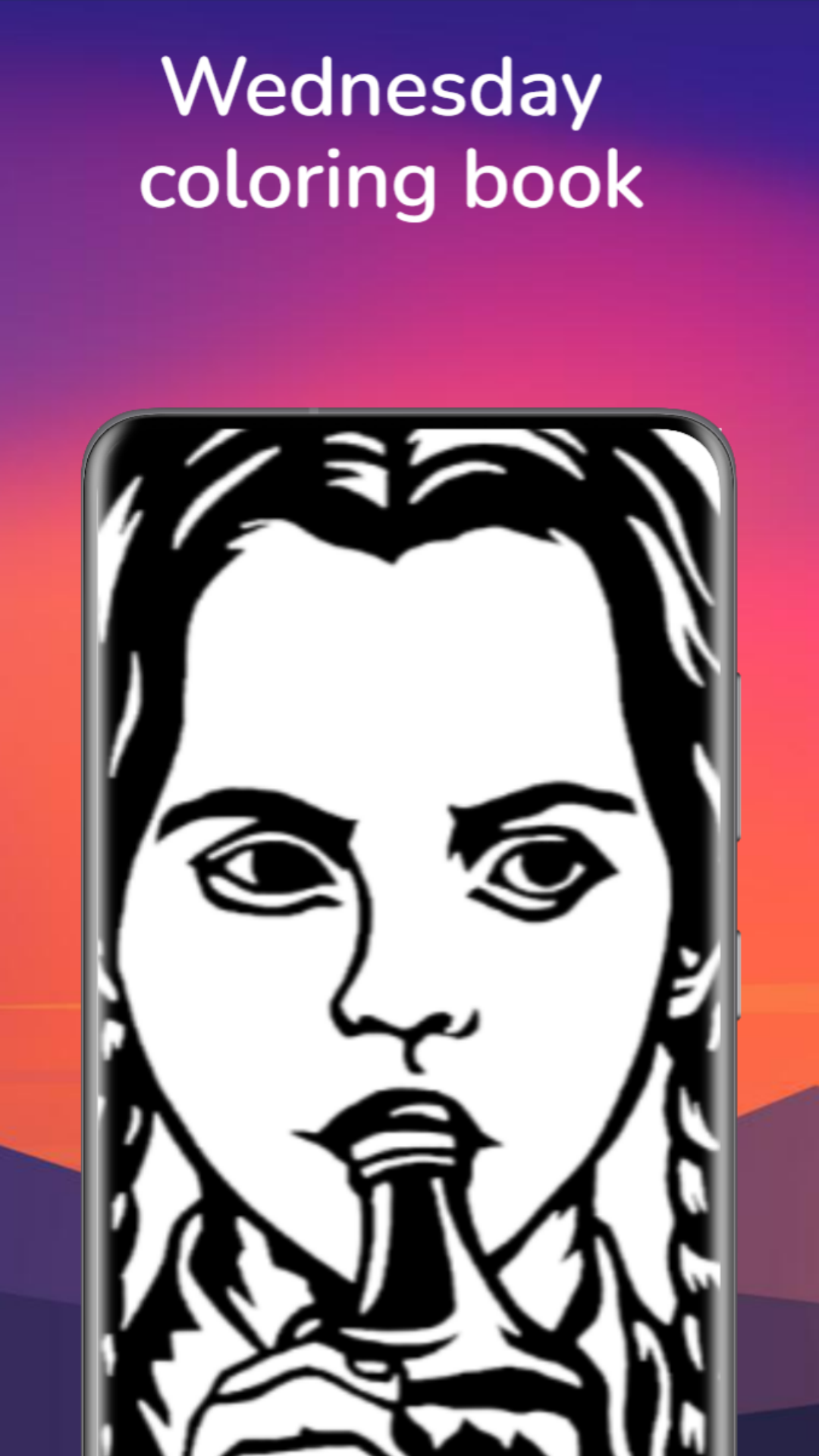 Wednesday Addams Coloring Book android iOS-TapTap