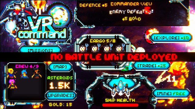 VR Command: Space Idle Clicker android iOS-TapTap