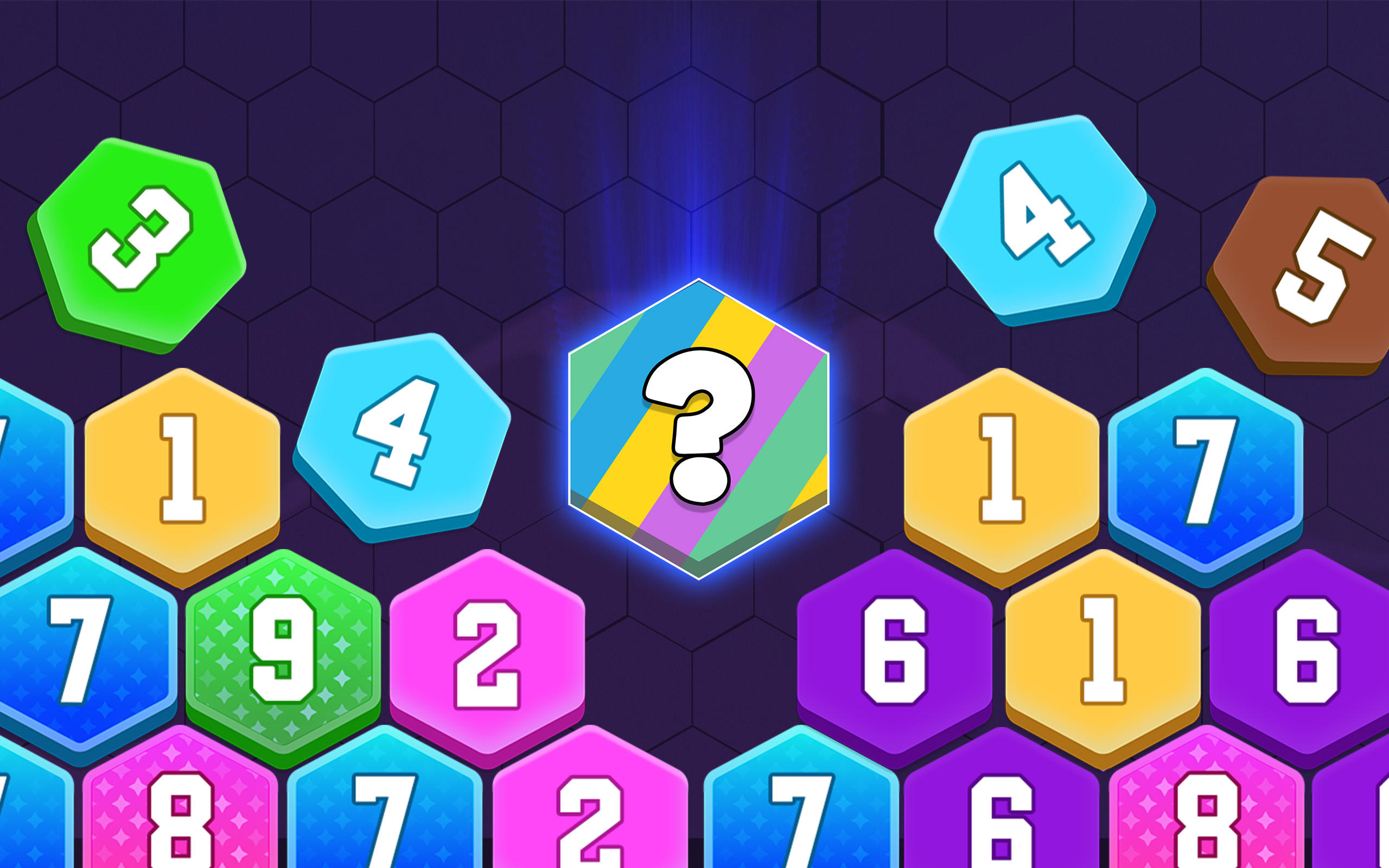 Hexa Merge: Number Puzzle Game android iOS apk download for free-TapTap