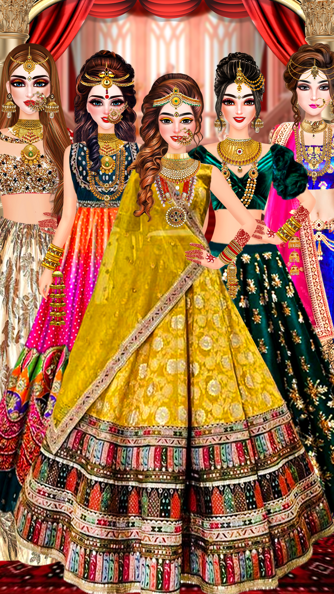 Indian Fashion Wedding Games android iOS-TapTap