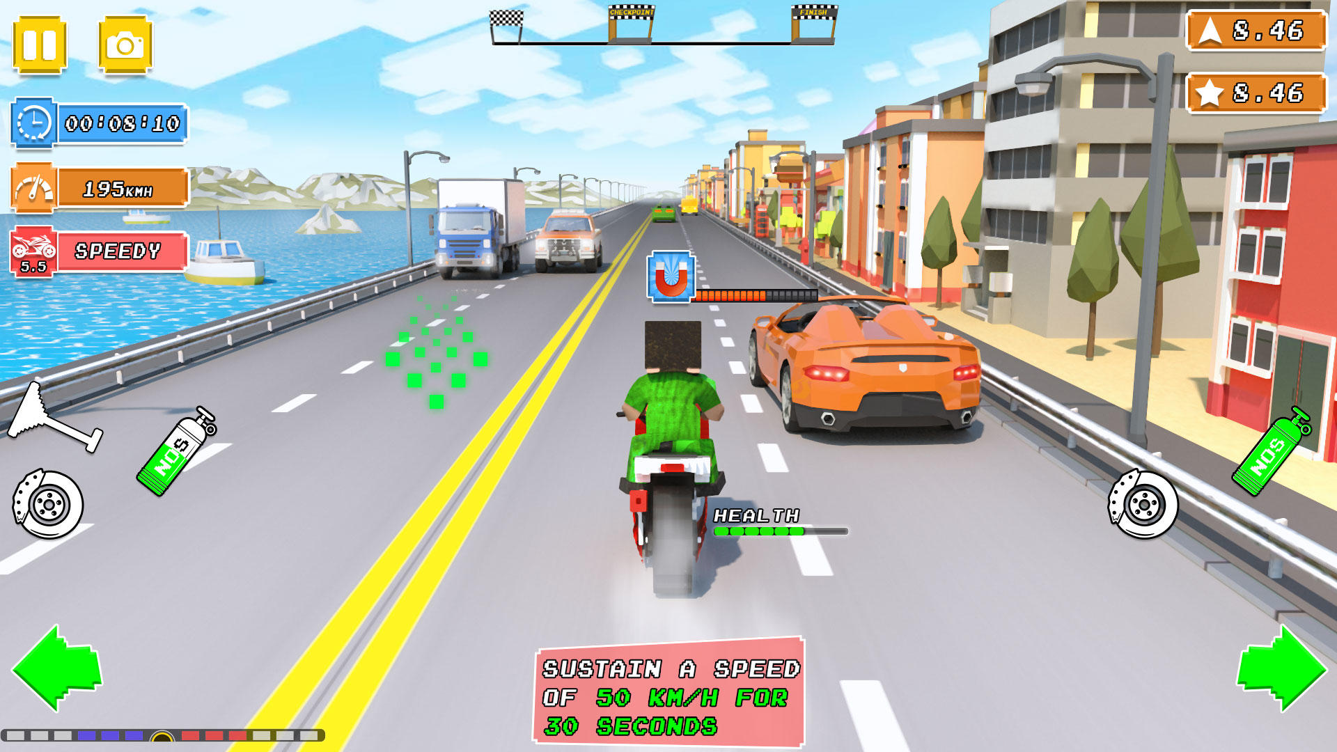Blocky Bike Rider: Moto Racing for Android/iOS - TapTap
