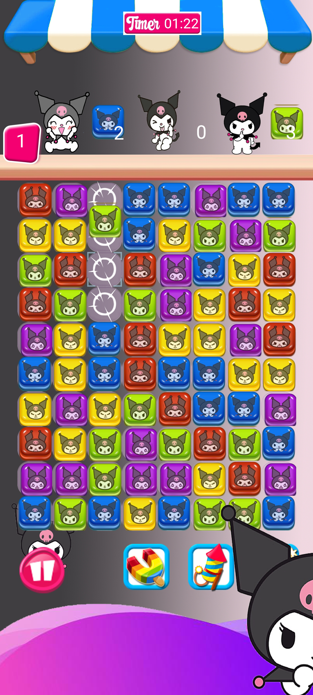 Kuromi Match 3 android iOS apk download for free-TapTap