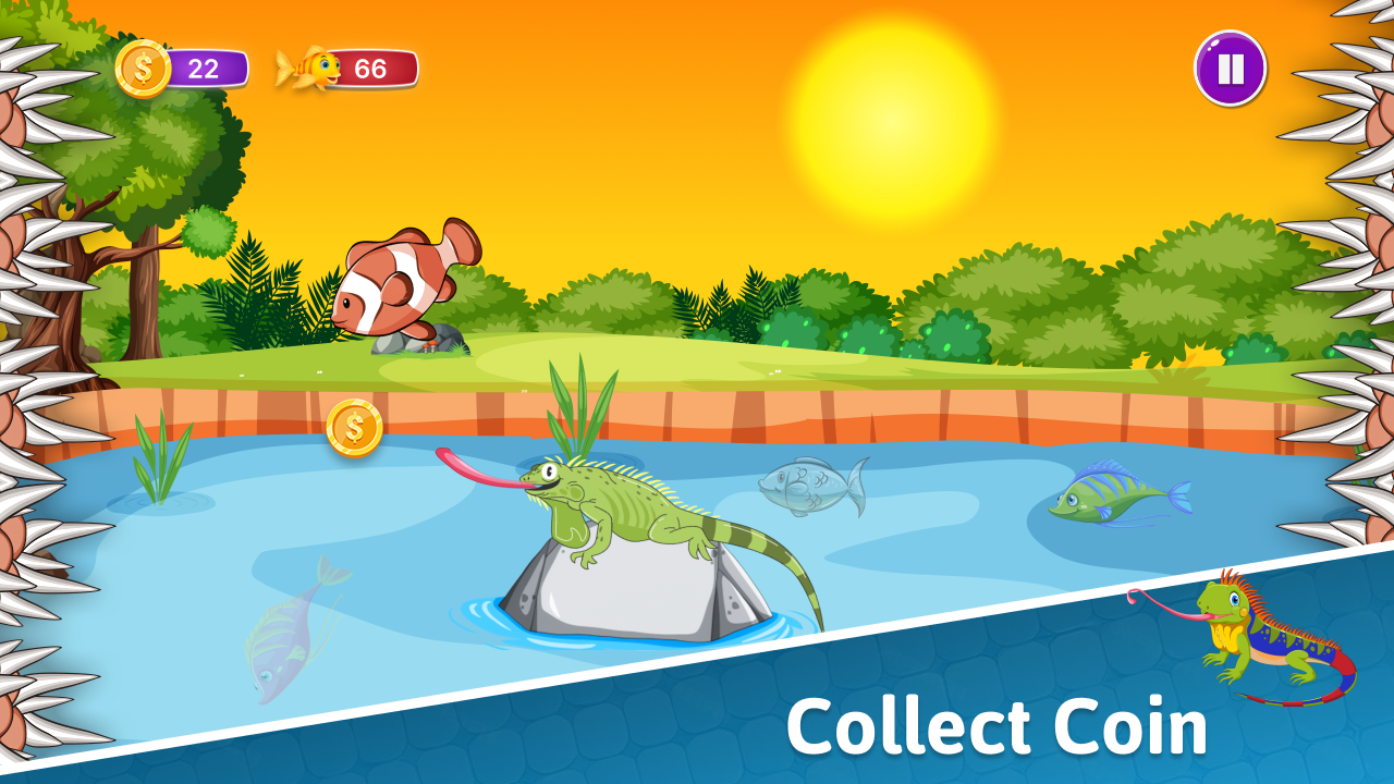 Iguana Game Catch the Fish android iOS apk download for free-TapTap