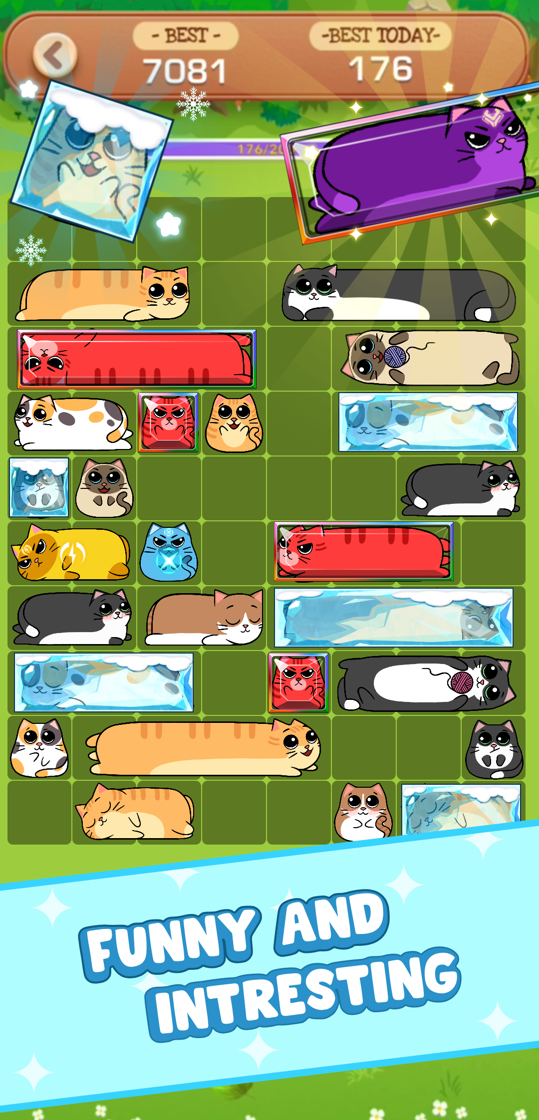 Cat Block: Cute Sliding Puzzle android iOS apk download for free-TapTap