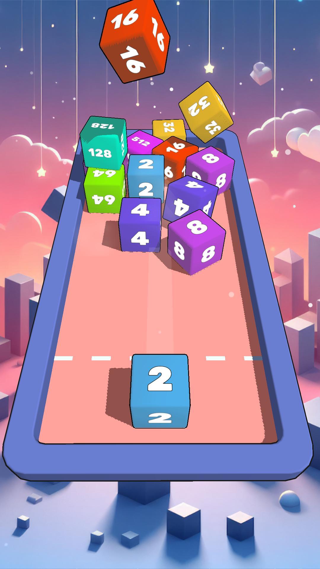 Chain Cube: 2048 3D game android iOS-TapTap
