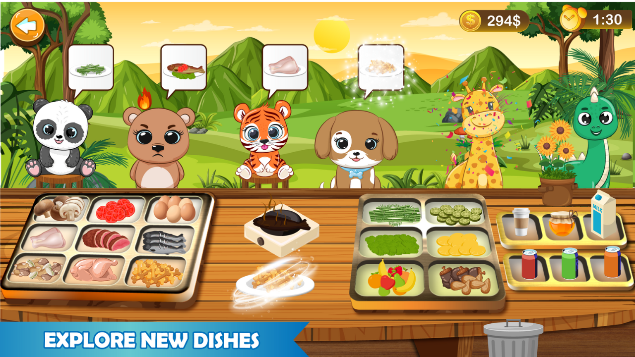 Animal Cooking Simulator android iOS-TapTap