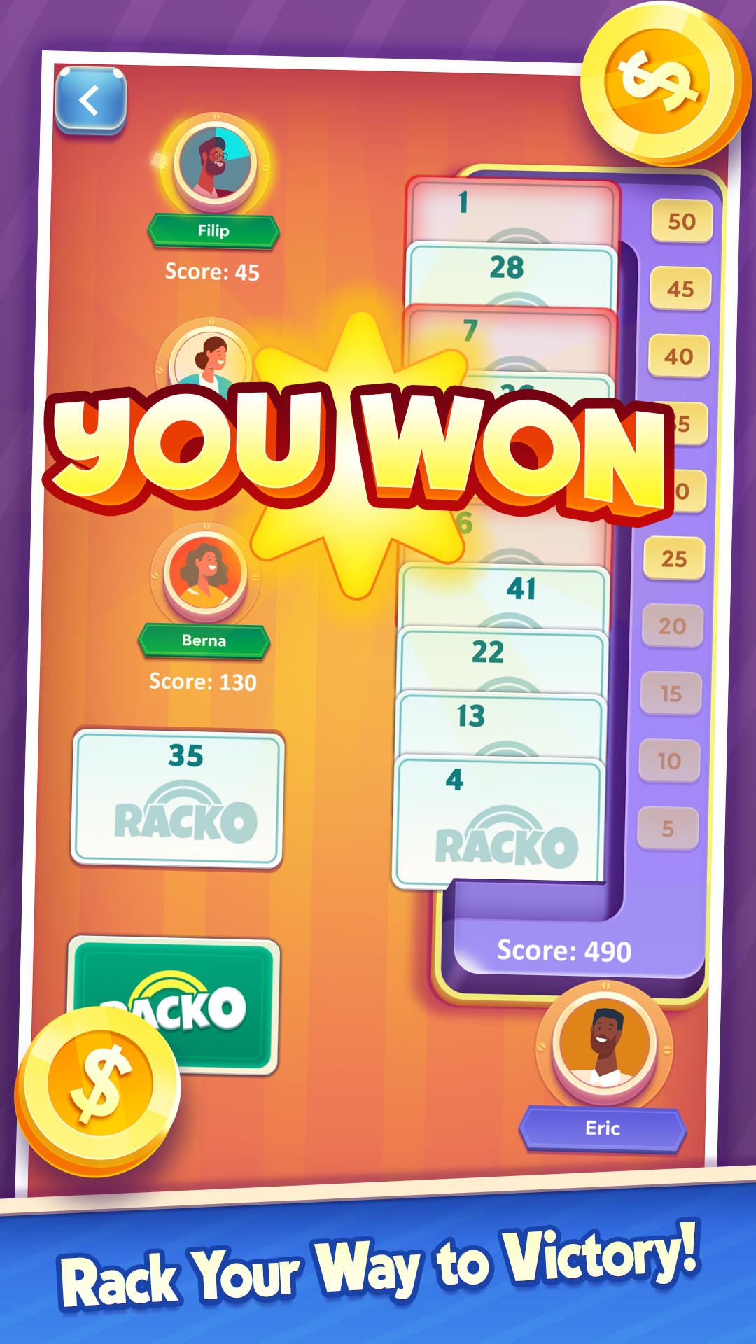 Rack-O: Card Sorting Fun! android iOS apk download for free-TapTap