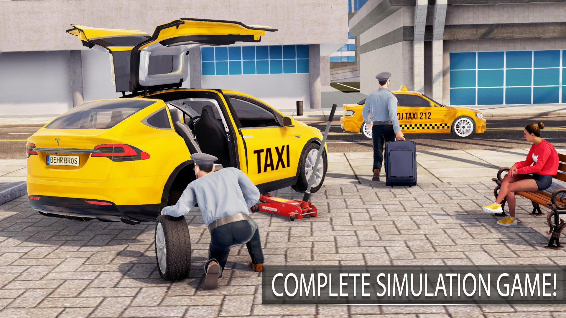 Taxi Car Driving Game 3D Drive android iOS-TapTap