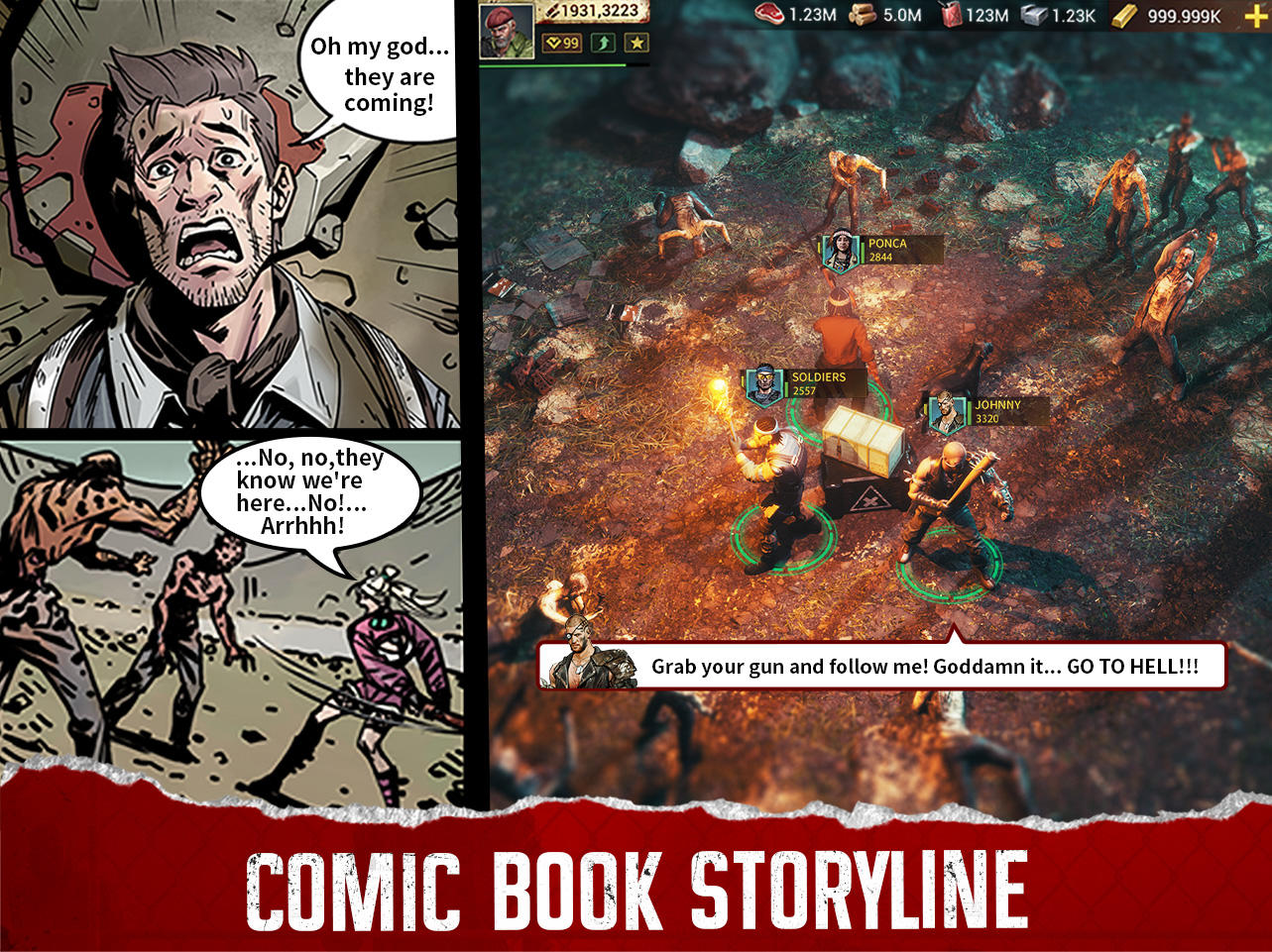 Dread Days: Zombie Nation android iOS-TapTap