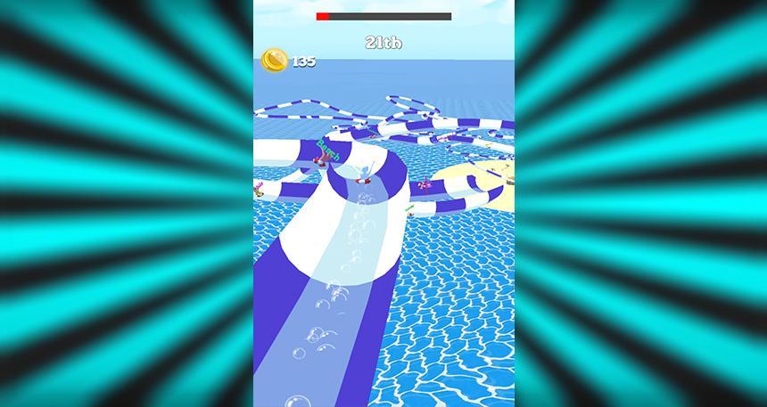 waterpark slide.io Craft Adventure waterpark games android iOS apk ...