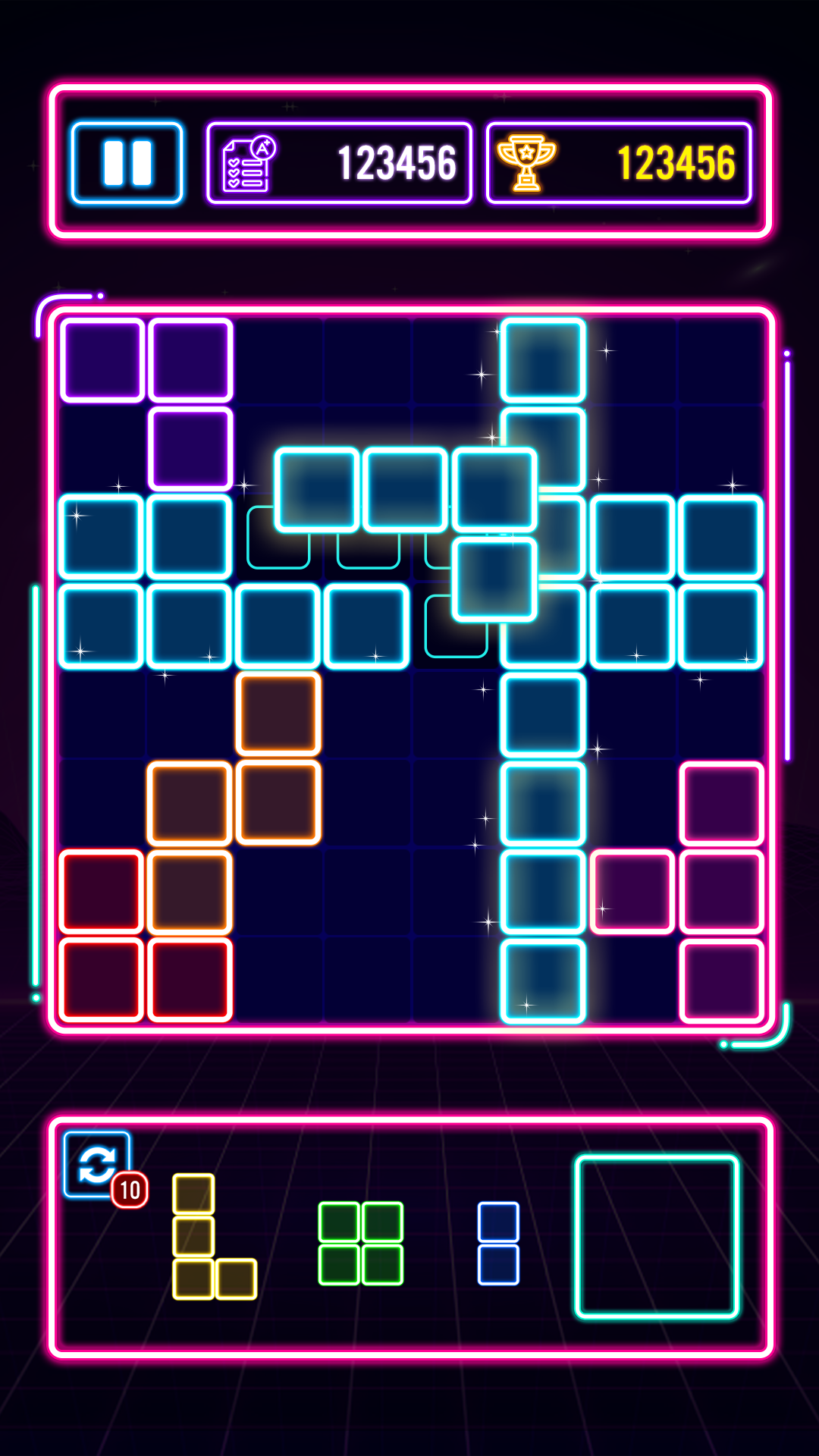 Block Neon Master: Puzzle Game android iOS apk download for free-TapTap