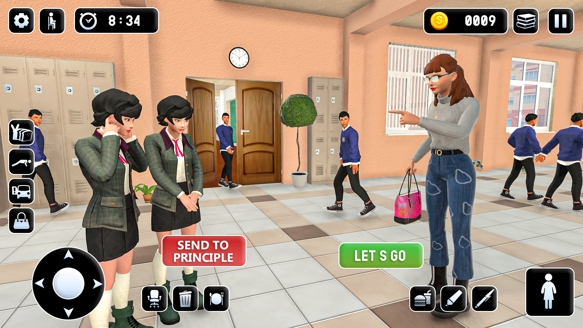 High School Teacher Game 3D android iOS apk download for free-TapTap