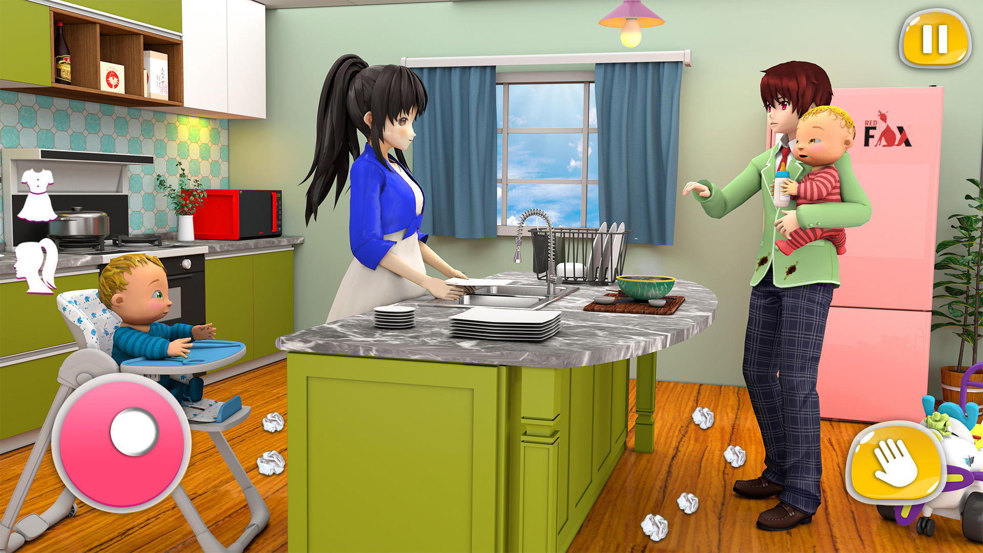 Naughty Twin Baby Mother Games android iOS-TapTap