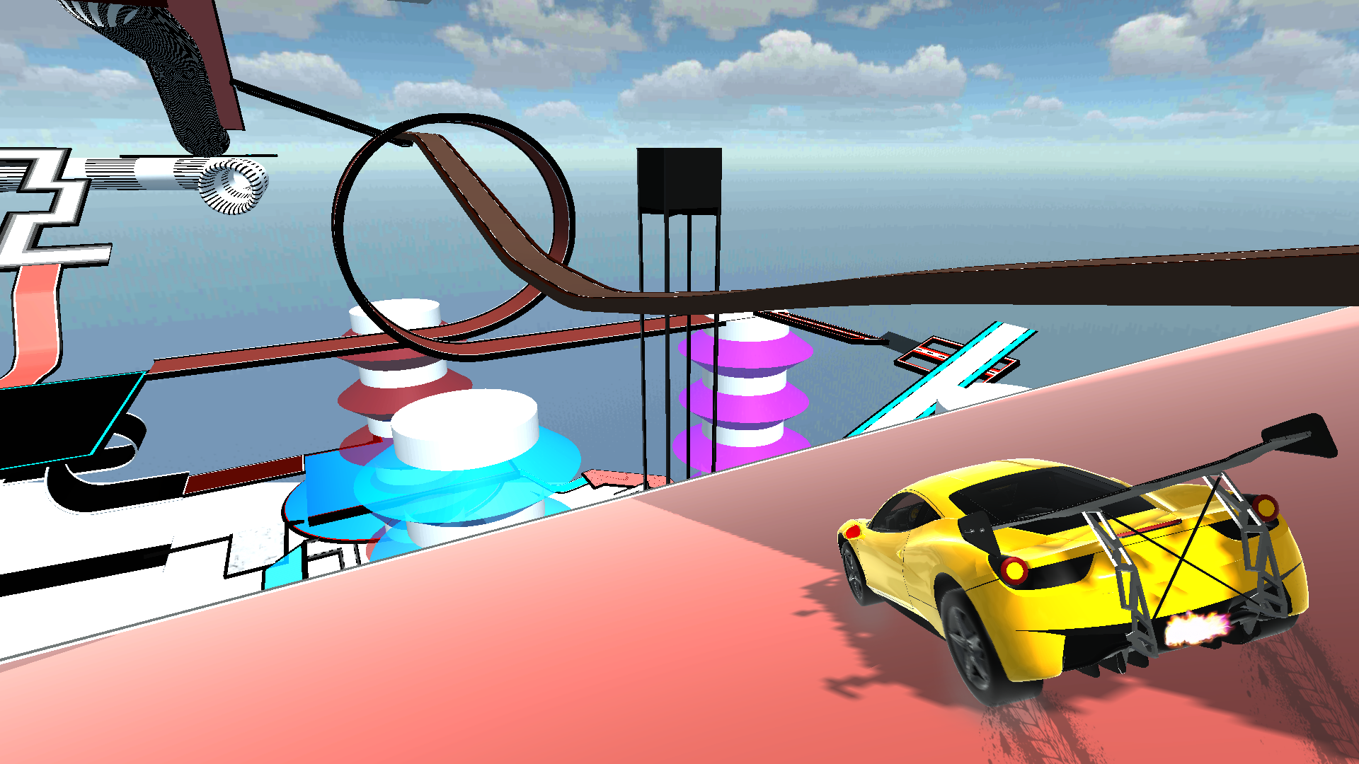 F1 Jet Car Stunts Mega Ramp GT android iOS-TapTap