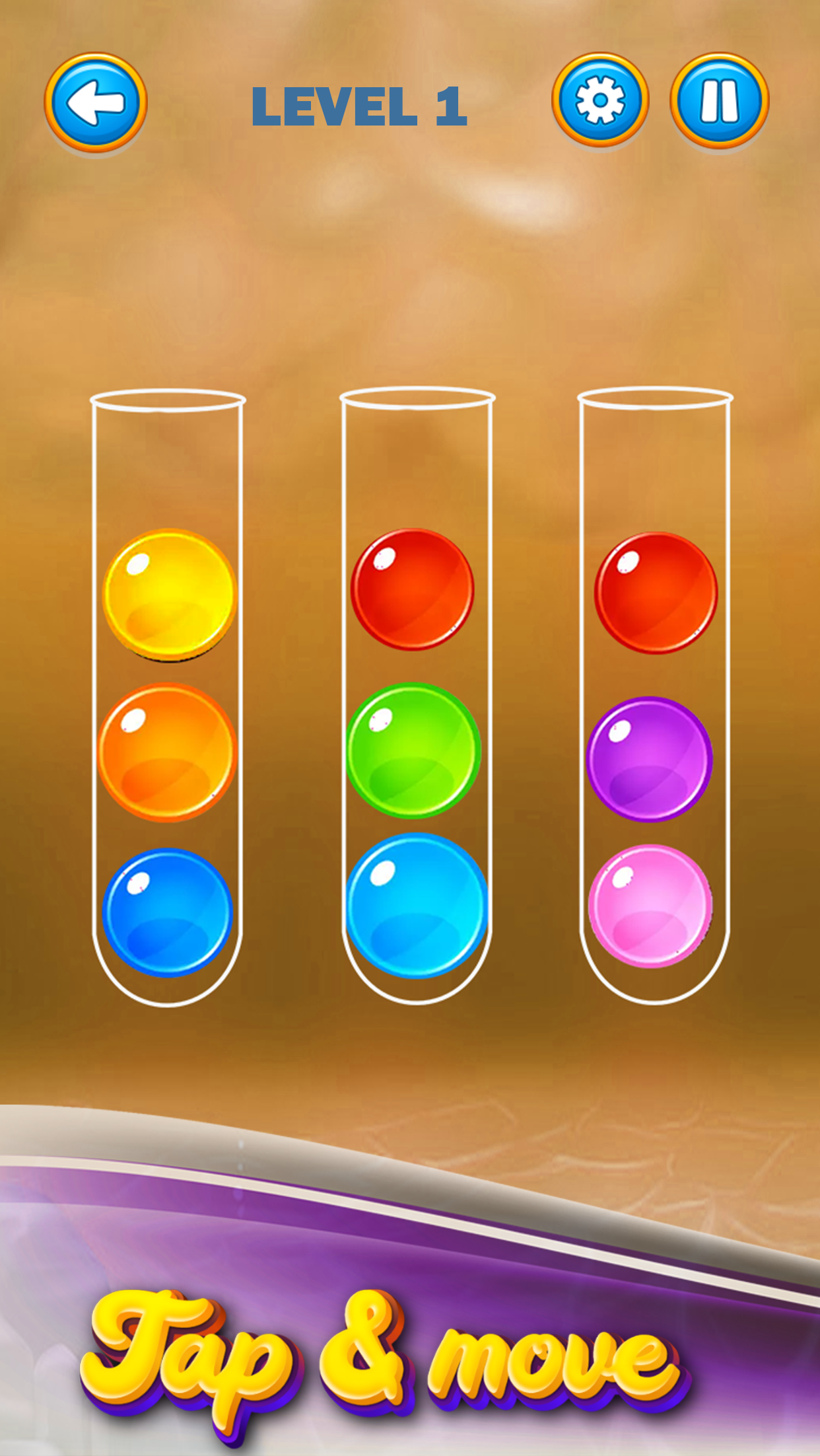 Color Ball Sort Woody Puzzles android iOS apk download for free-TapTap