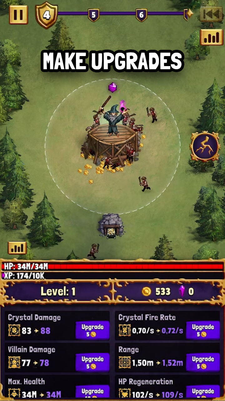 Evil Tower - Idle defense android iOS pre-register-TapTap