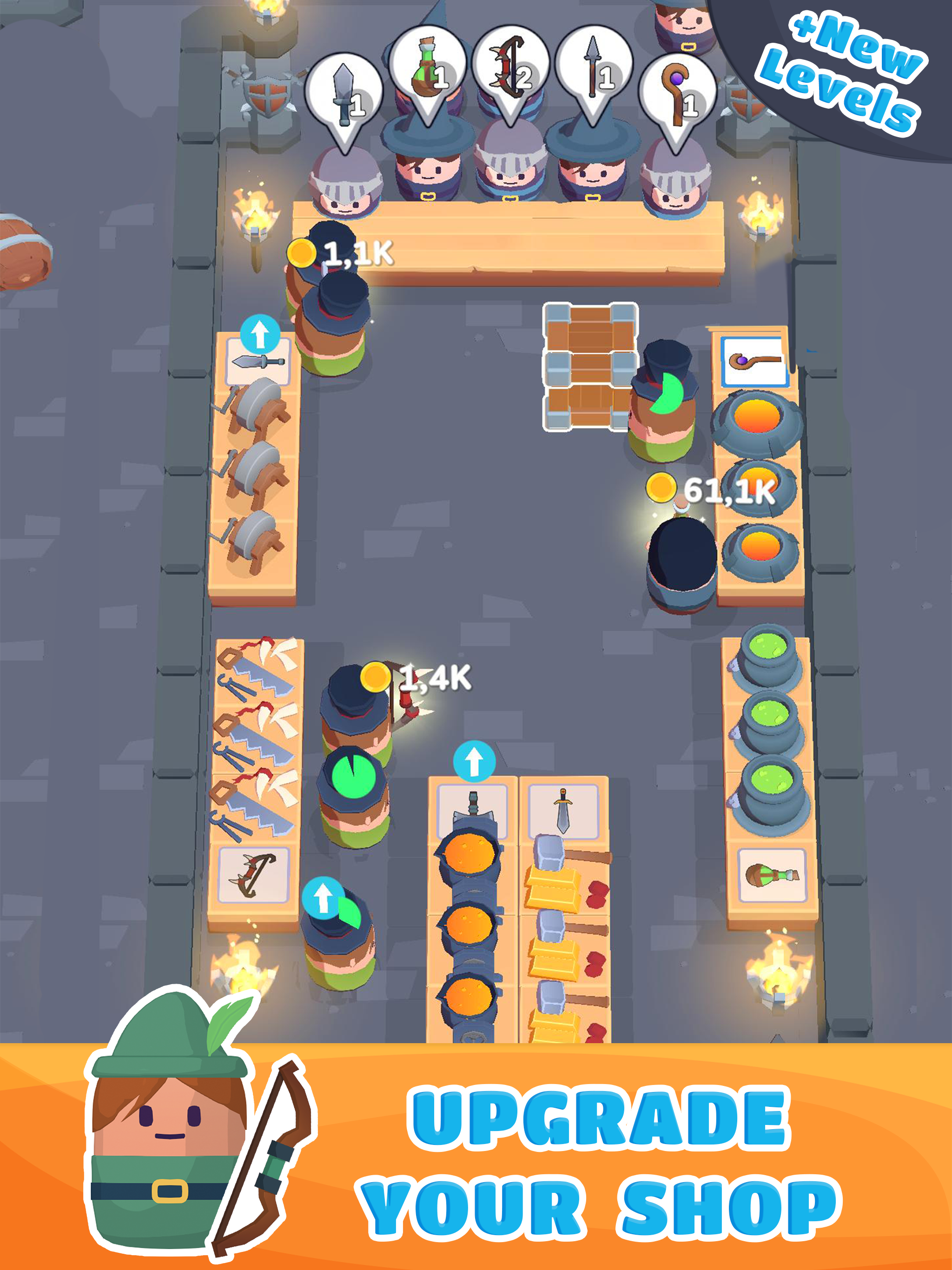 Hero Blacksmith Idle RPG android iOS apk download for free-TapTap