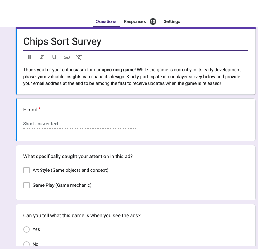Chips Sort Survey android iOS apk download for free-TapTap