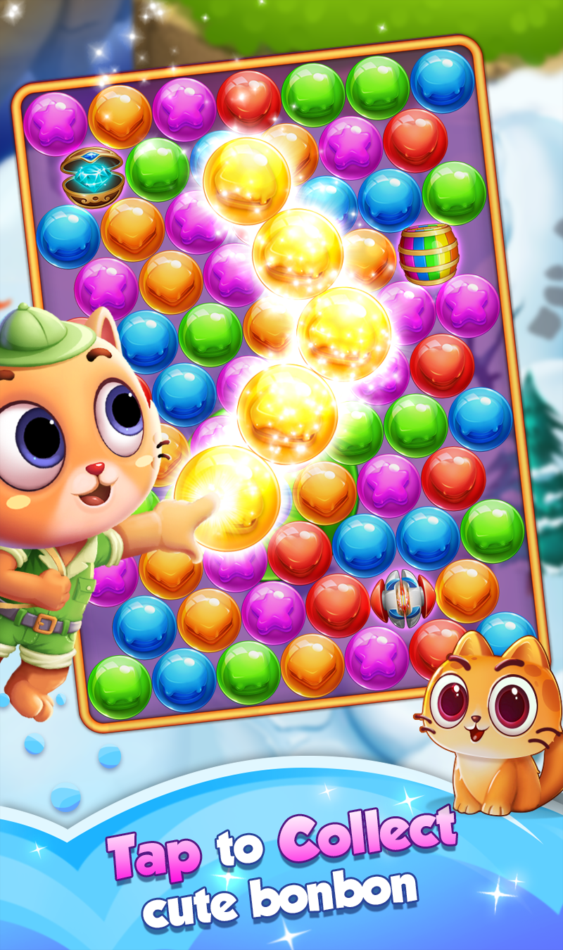Bonbon Collapse - Tsum Blast Puzzle Game for Android/iOS