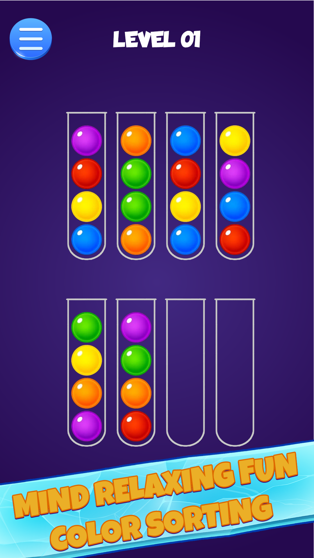 Color Ball Sort android iOS-TapTap