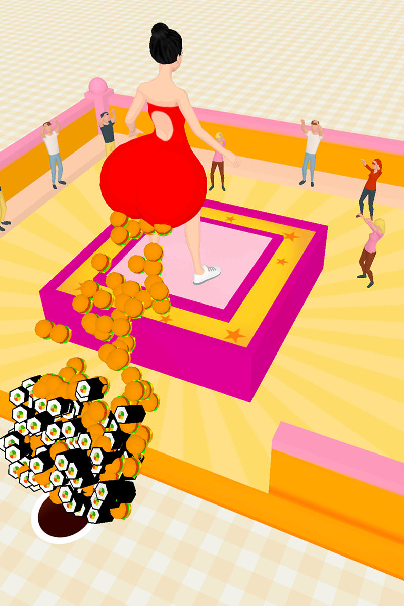 Hole io & Twerk: Body Race 3D android iOS-TapTap
