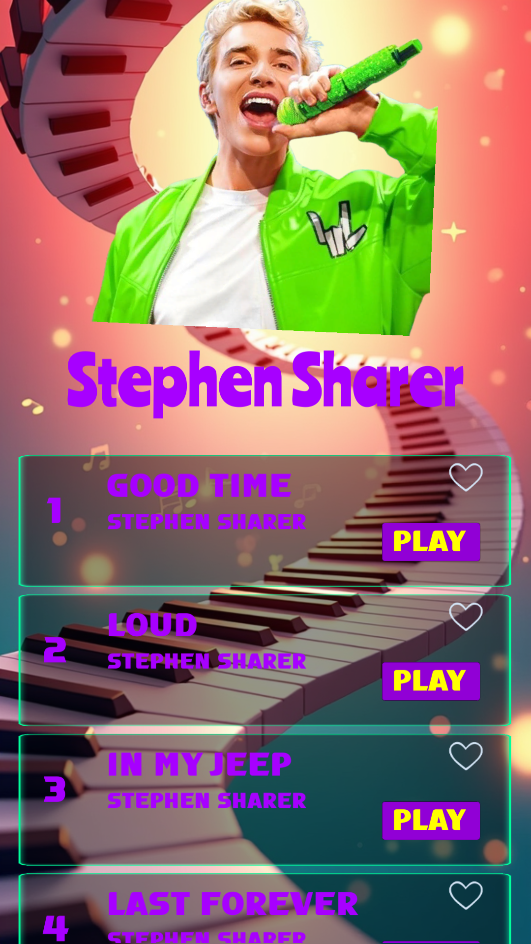 Piano Music Stephen Sharer for Android/iOS - TapTap
