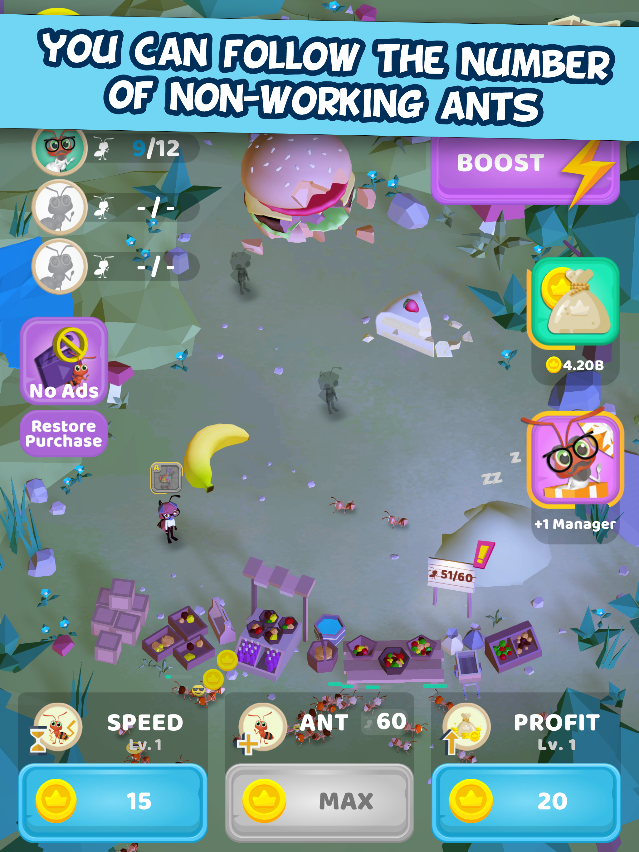 Eats Manager - Idle Ant Tycoon android iOS-TapTap