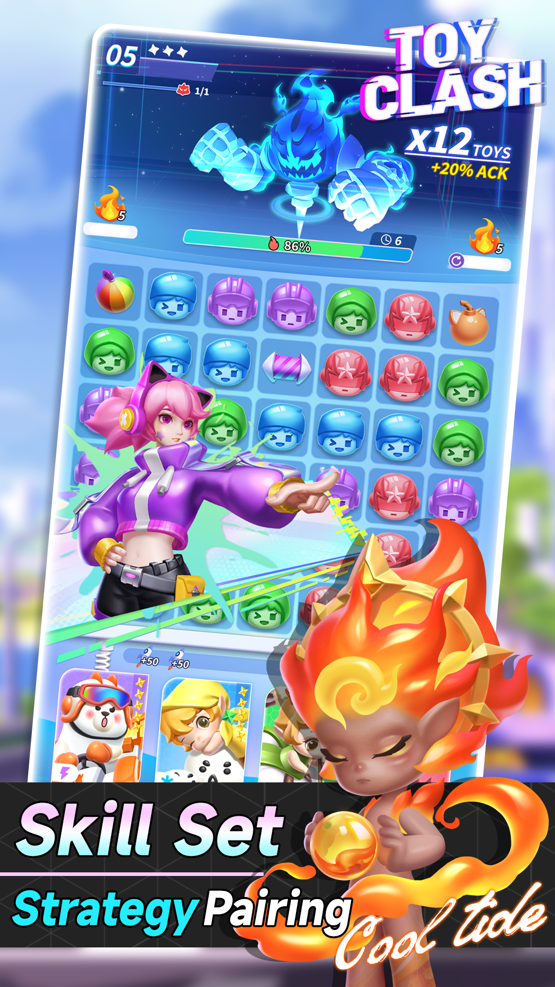 Toy Clash - Match 3 RPG android iOS apk download for free-TapTap