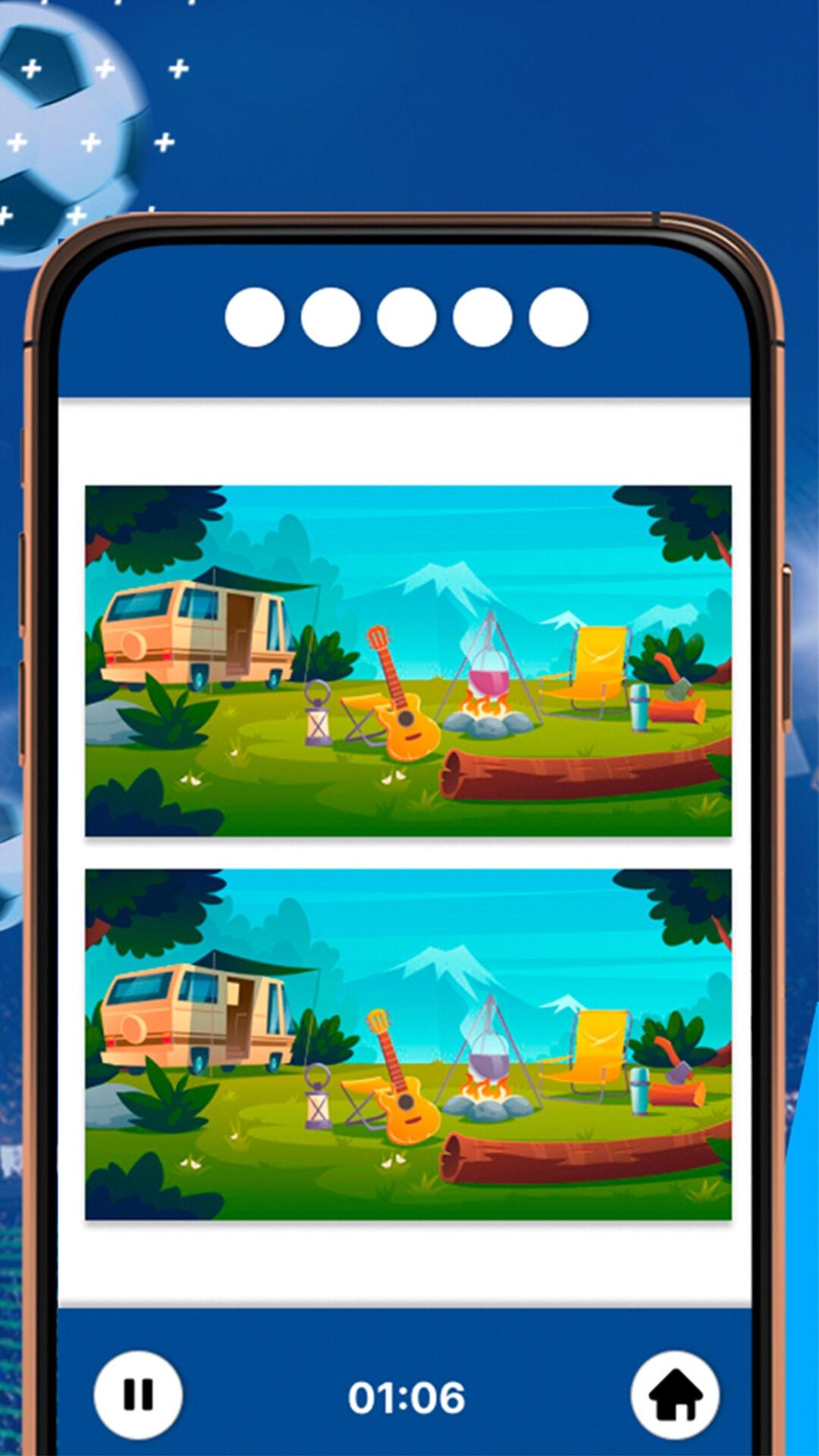 Find 100 differences android iOS-TapTap