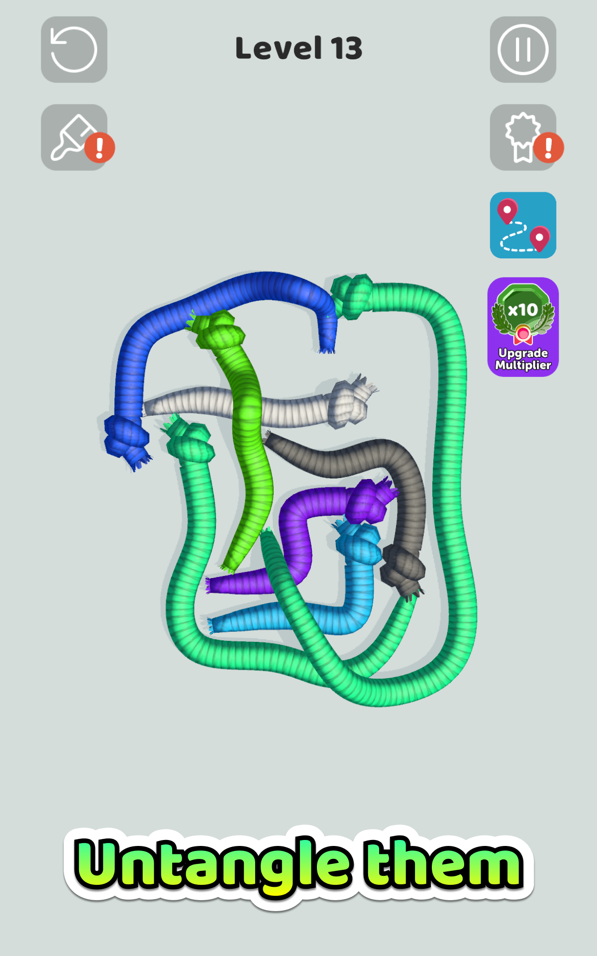 Tangled Snakes android iOS apk download for free-TapTap