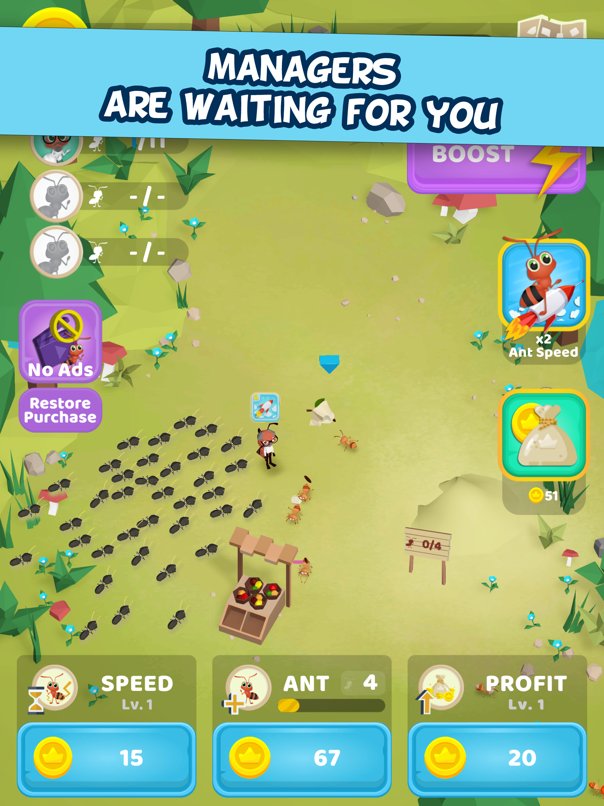 Eats Manager - Idle Ant Tycoon android iOS-TapTap