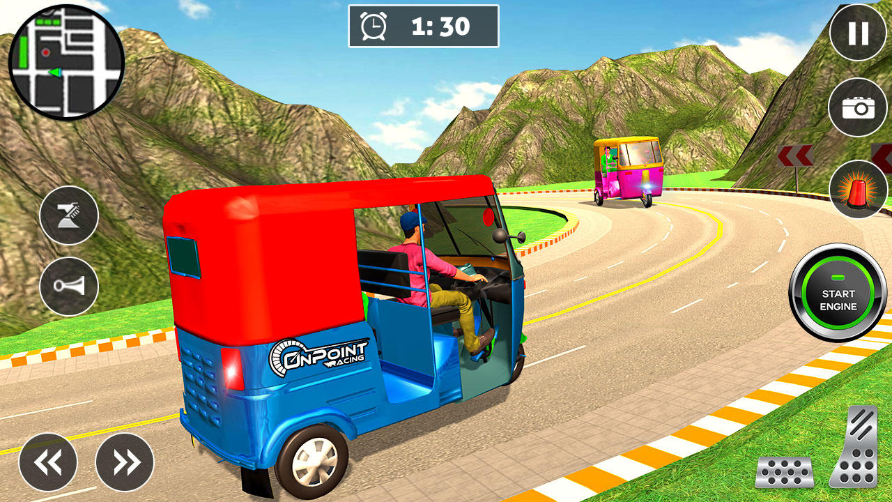 Auto Rickshaw Driving game 3d android iOS-TapTap