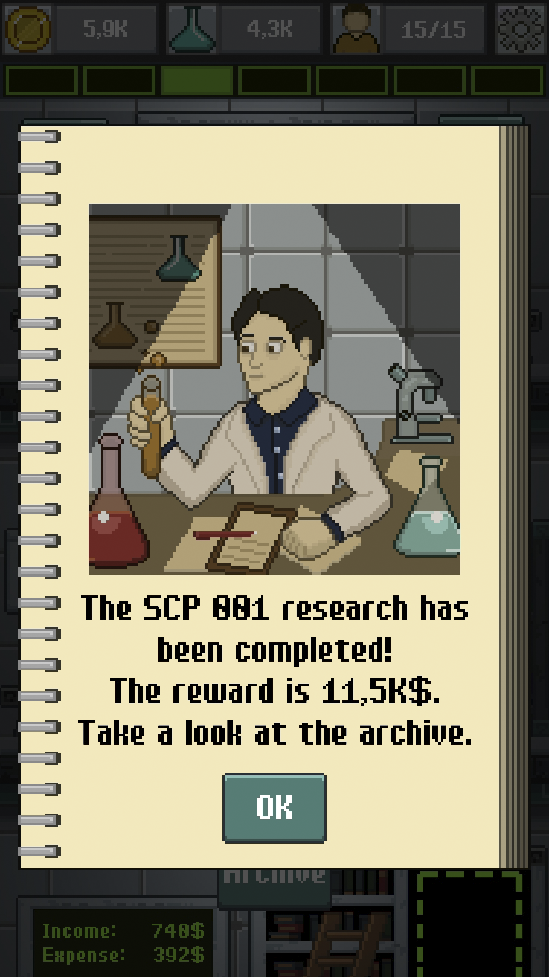 SCP Foundation:Idle Manager android iOS apk download for free-TapTap