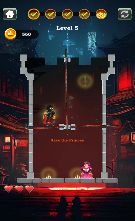 Ninja Rescue Mission Game android iOS-TapTap