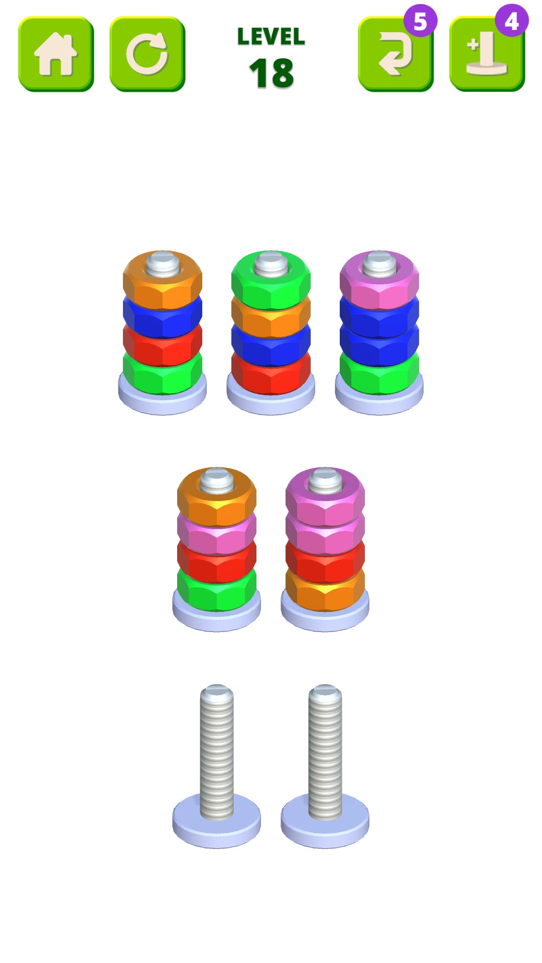 Color Screw Sort: Nuts & Bolts android iOS apk download for free-TapTap