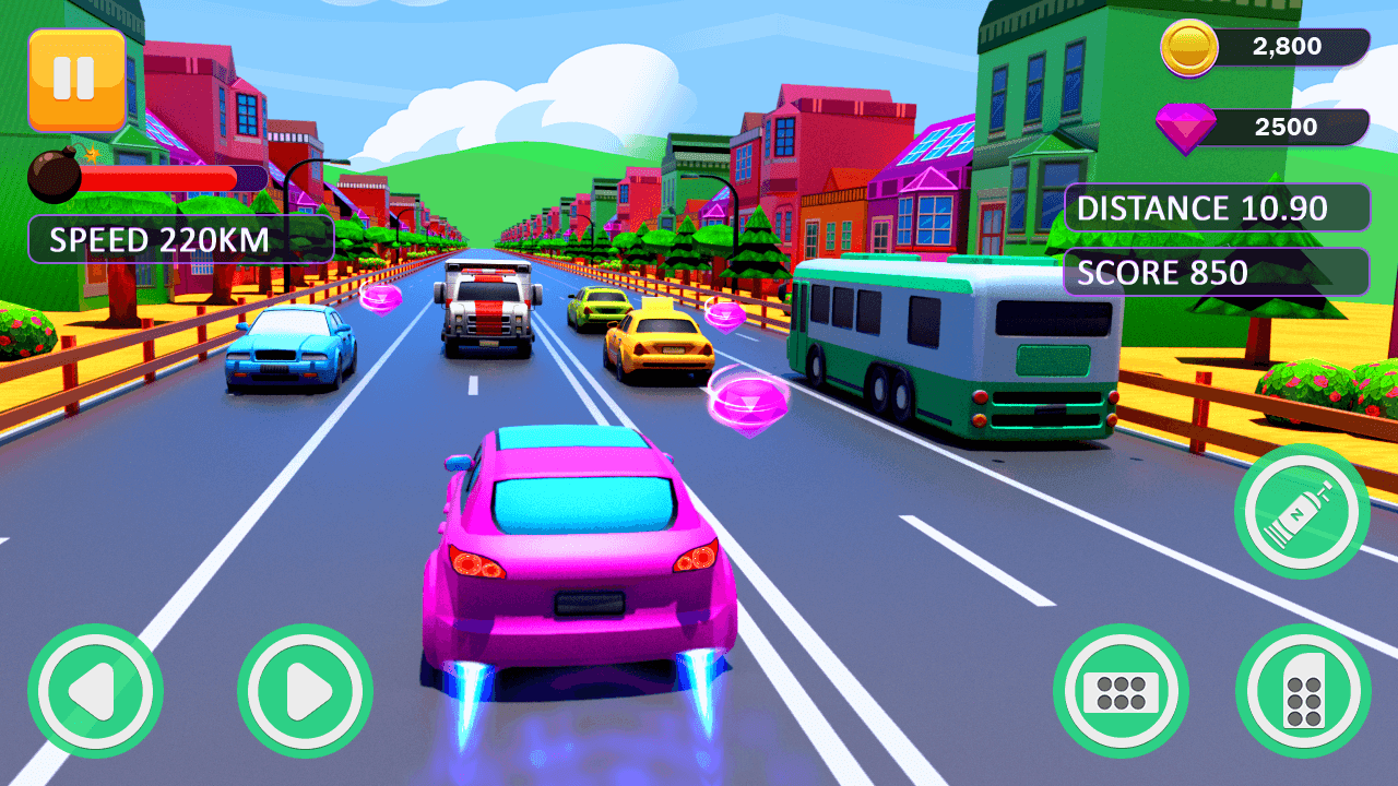 Highway Traffic 3D Car Racer android iOS apk download for free-TapTap