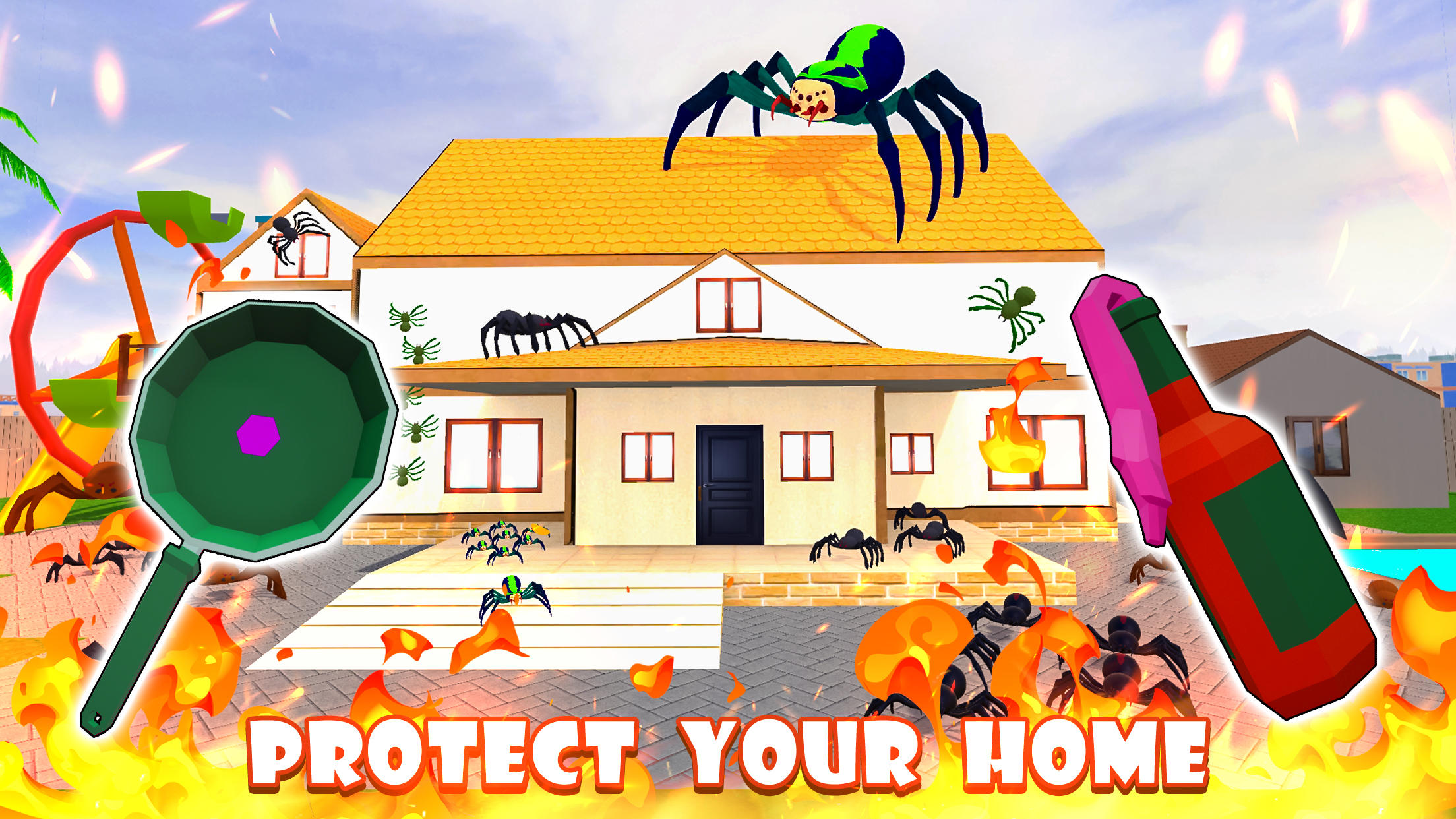 Kill The Spider: Shoot 'Em Up android iOS apk download for free-TapTap