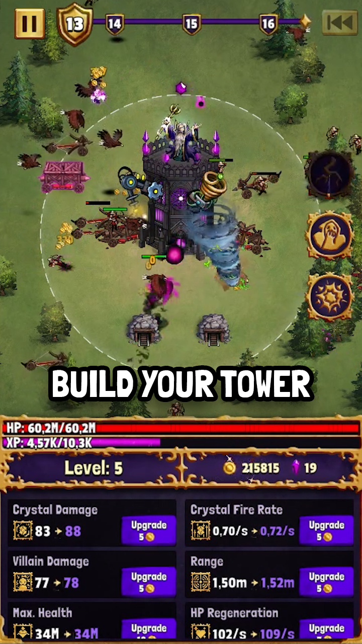 Evil Tower - Idle defense android iOS pre-register-TapTap